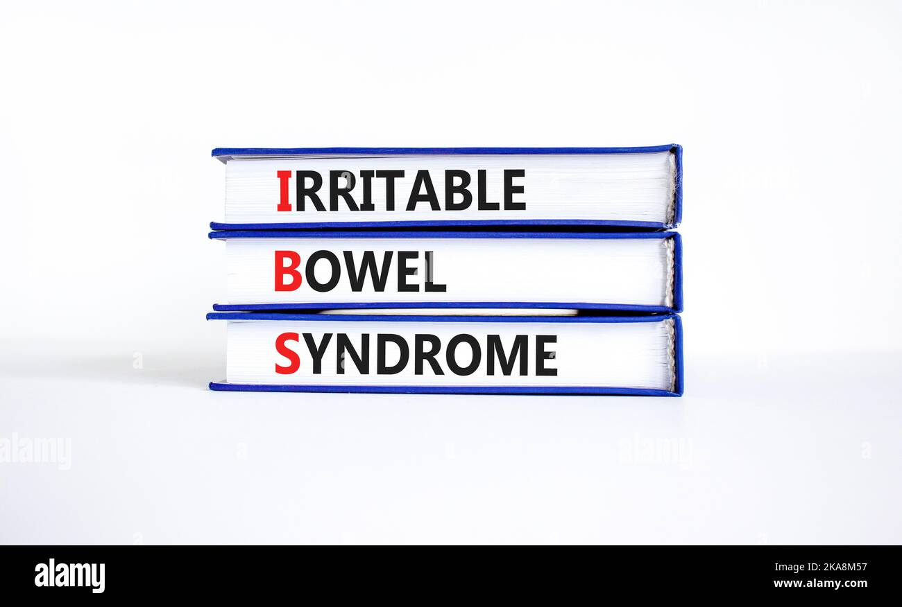 IBS irritable bowel syndrome symbol. Concept words IBS irritable bowel ...