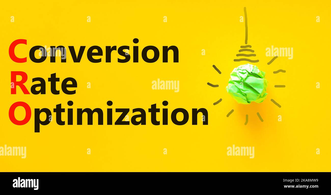CRO conversion rate optimization symbol. Concept words CRO conversion ... CRO conversion rate optimization symbol. Concept words CRO conversion ...