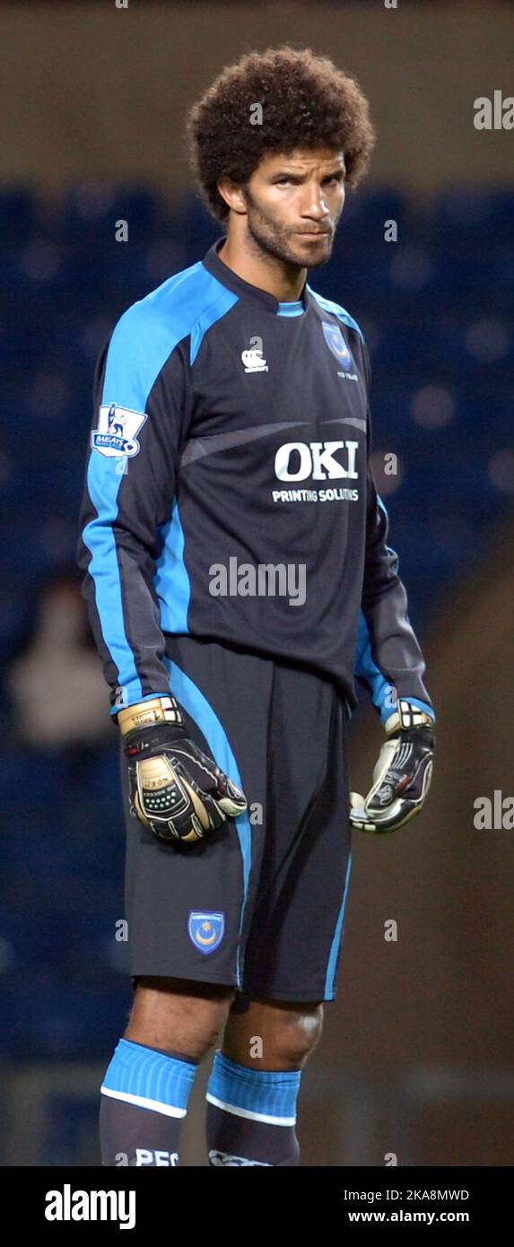 OXFORD V PORTSMOUTH 04-08-2008 DAVID JAMES PIC MIKE WALKER, 2008 Stock ...