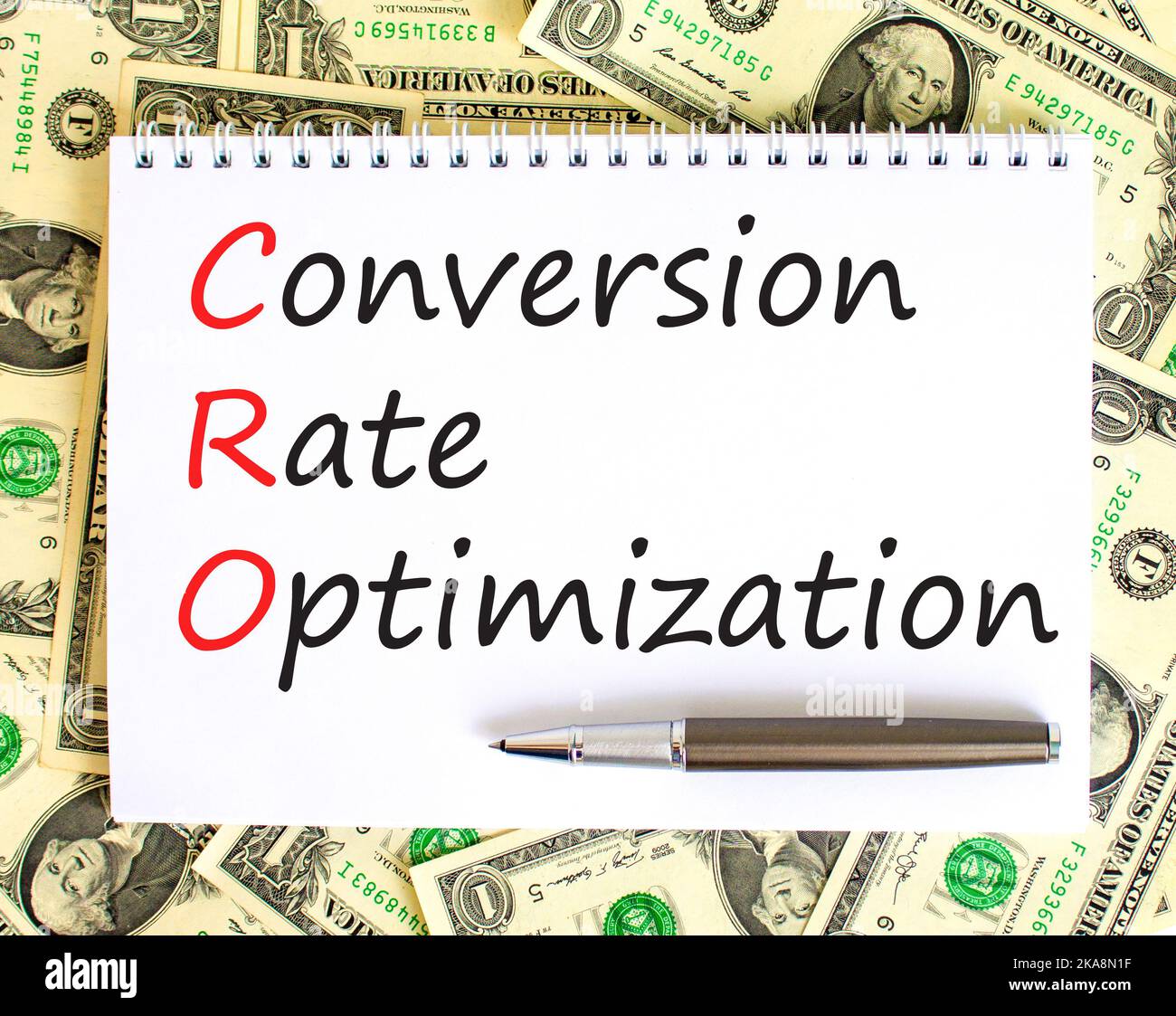 CRO conversion rate optimization symbol. Concept words CRO conversion ...