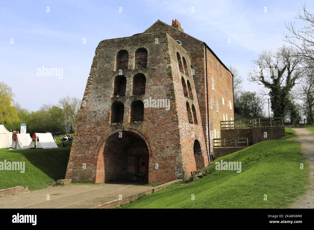 The Moira Furnace Museum and Country Park, Moira village ...