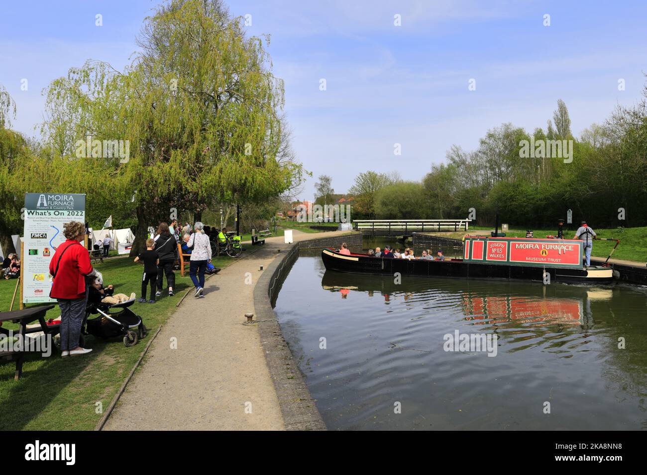 Narrowboat trip on the Ashby canal, Moira Furnace Museum and Country ...