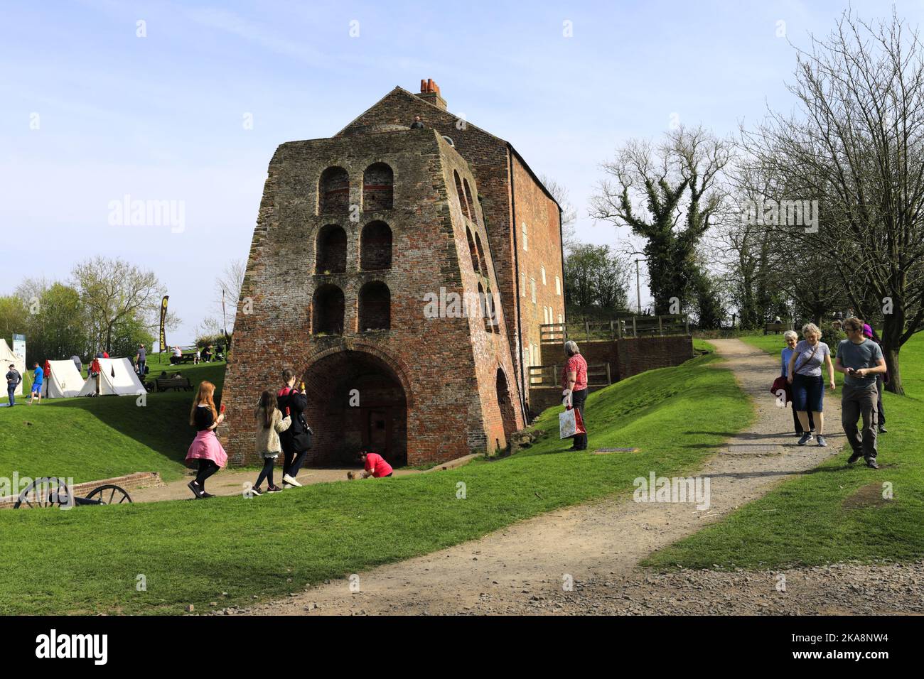 The Moira Furnace Museum and Country Park, Moira village ...