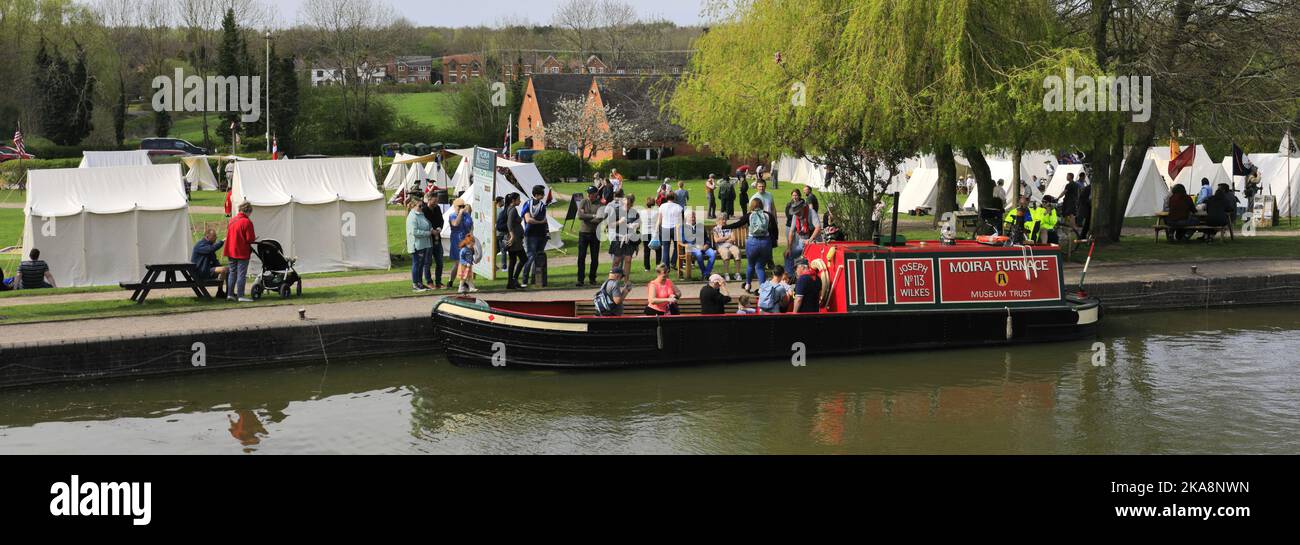 Narrowboat trip on the Ashby canal, Moira Furnace Museum and Country ...