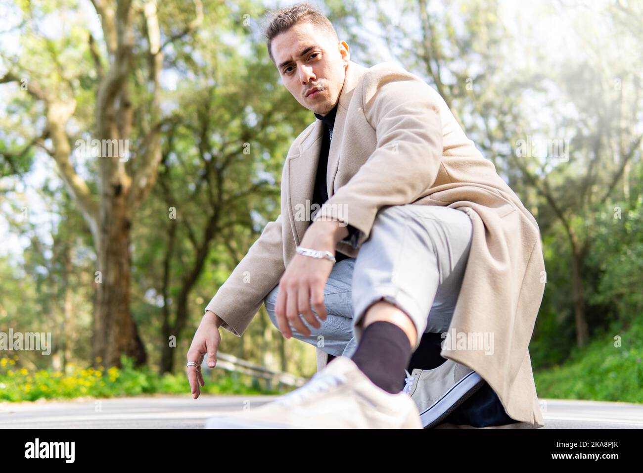 Portrait attractive young arab man hi-res stock photography and images ...