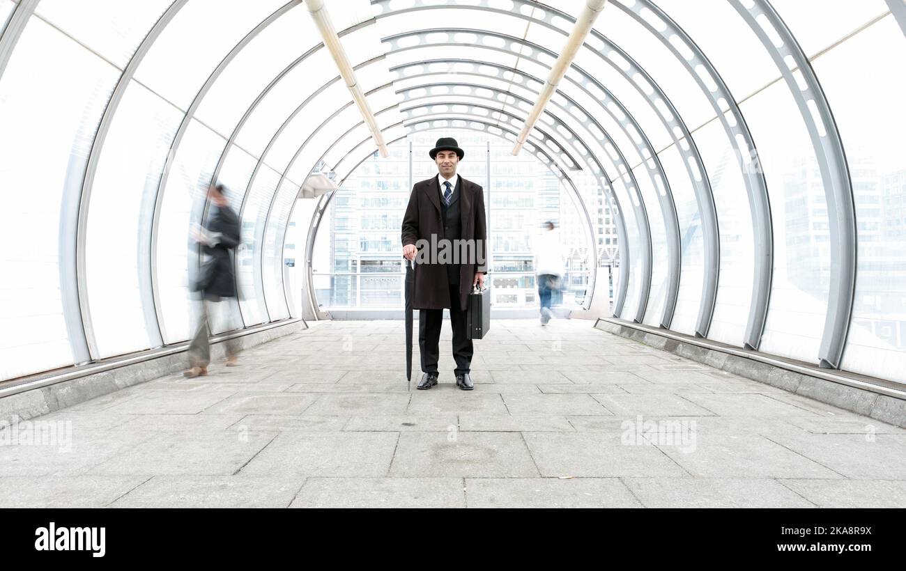 The City Gent, A Business Portrait. A traditional London businessman ...