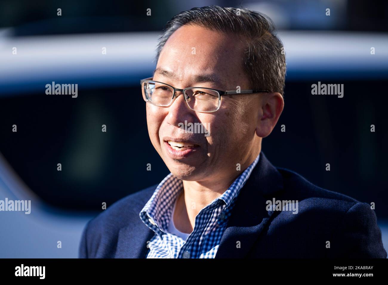 UNITED STATES - OCTOBER 27: Allan Fung, Republican candidate for Rhode ...