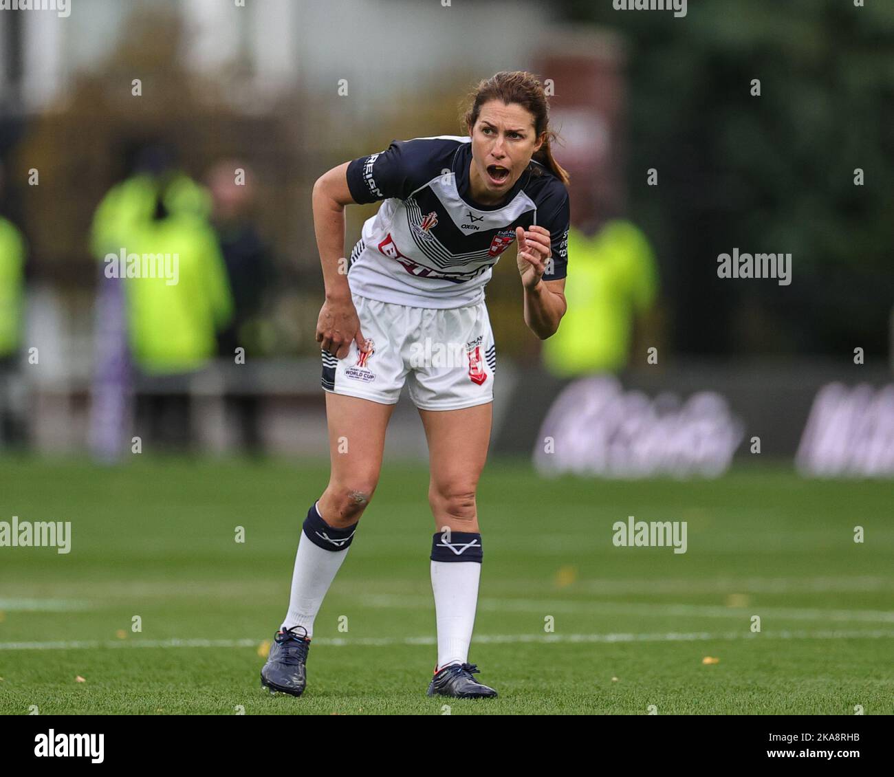 Courtney Winfield-Hill England during the Women's Rugby League World ...