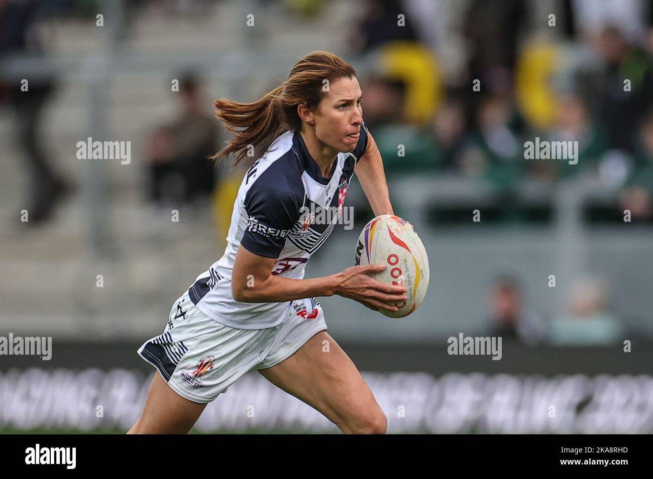 Courtney Winfield-Hill England during the Women's Rugby League World ...