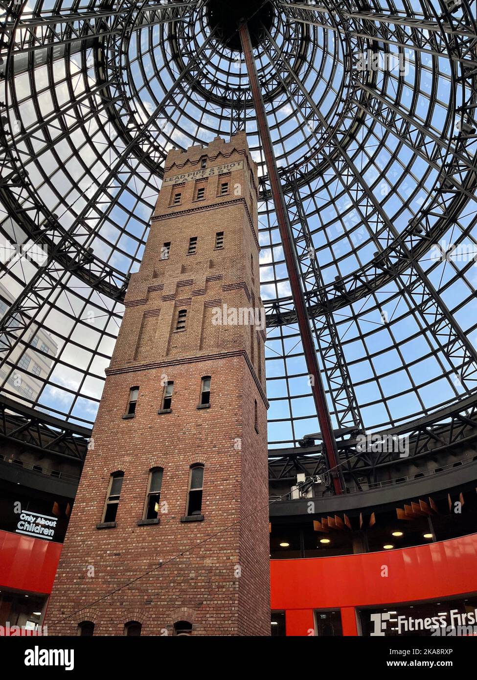 A Shot tower in the City of Melbourne, Australia Stock Photo - Alamy