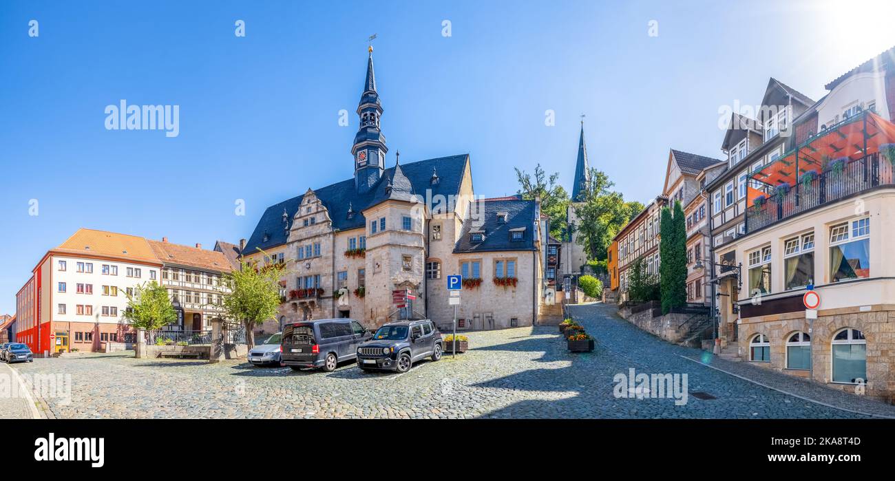 City hall of Blankenburg, Germany Stock Photo - Alamy