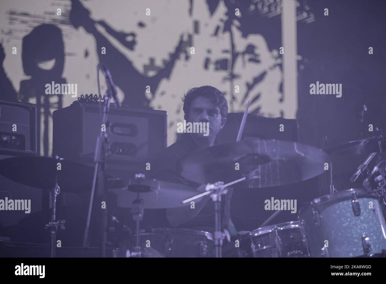Bologna, Italy. 31st Oct, 2022. the Twilight Sad band opening the Cure ...