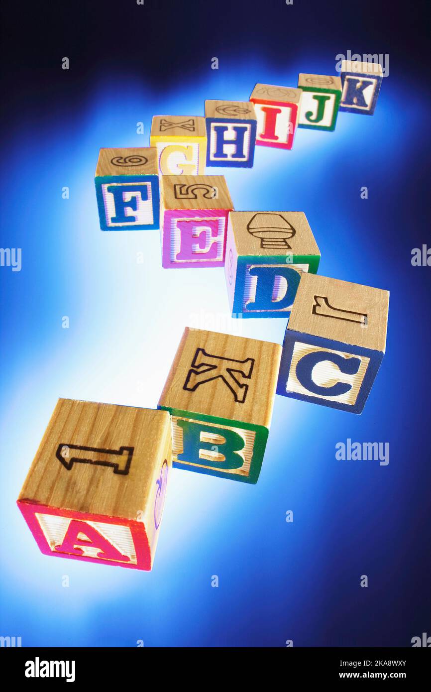 Alphabet of shapes hi-res stock photography and images - Alamy