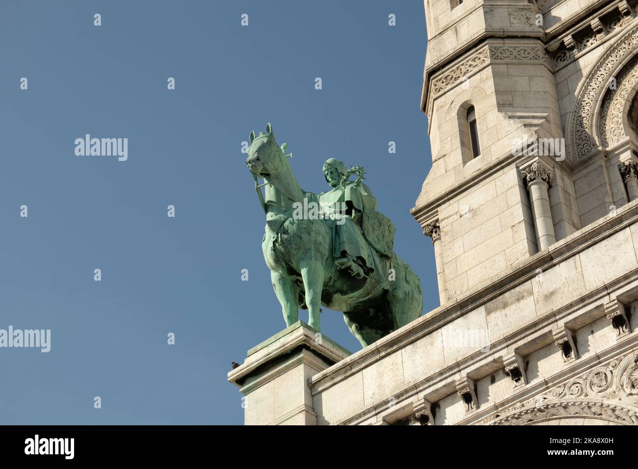 Equestrian statue of louis ix hi-res stock photography and images - Alamy