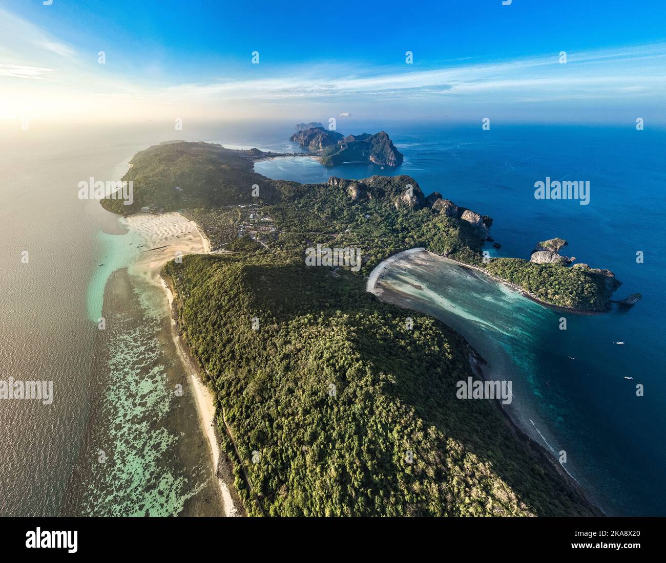 Aerial view laem tong beach hi-res stock photography and images - Alamy