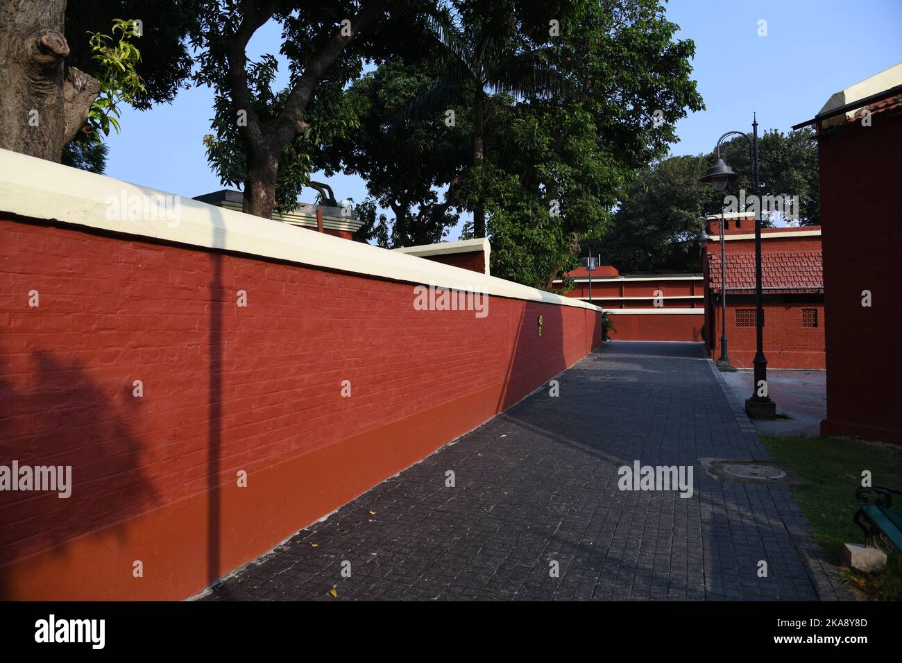 Alipore Jail Museum compound. Kolkata, West Bengal, India Stock Photo ...
