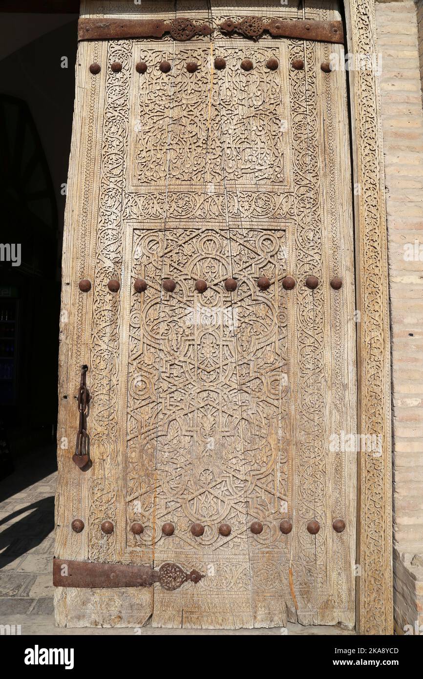 Entrance Gate, Kunya Ark Palace, Ichan Kala (Inner Fortress), Khiva ...