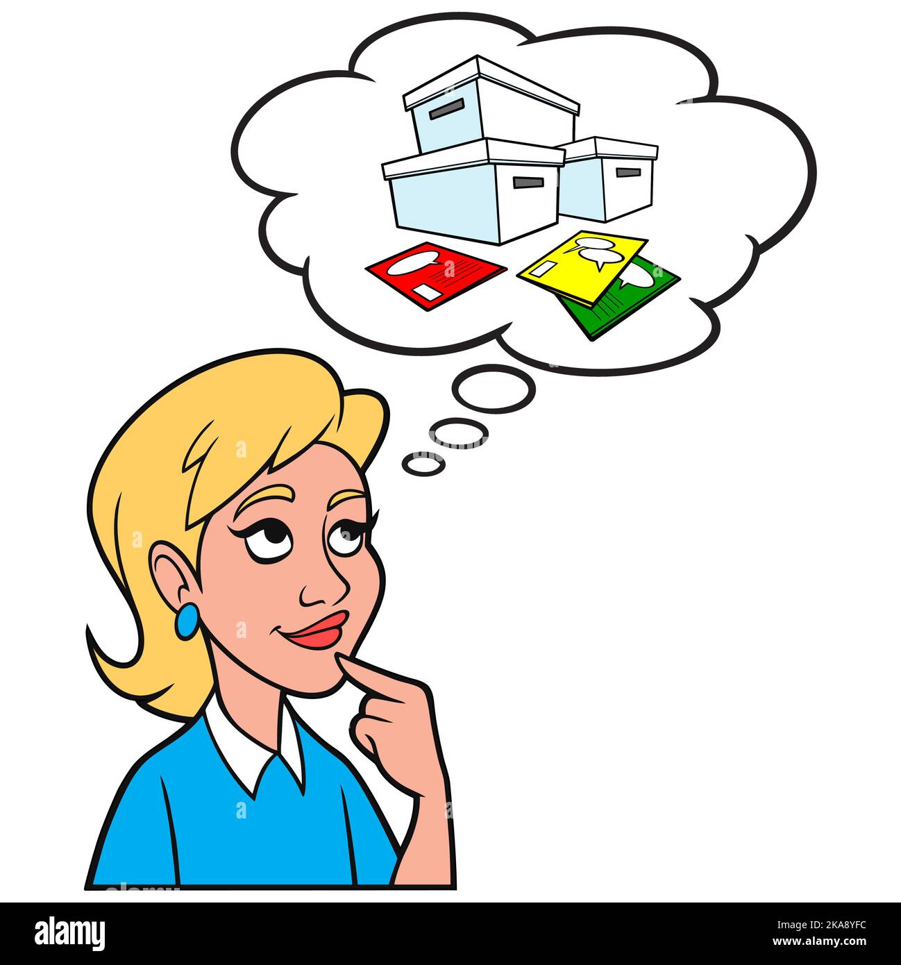 Girls comic magazine Stock Vector Images - Alamy