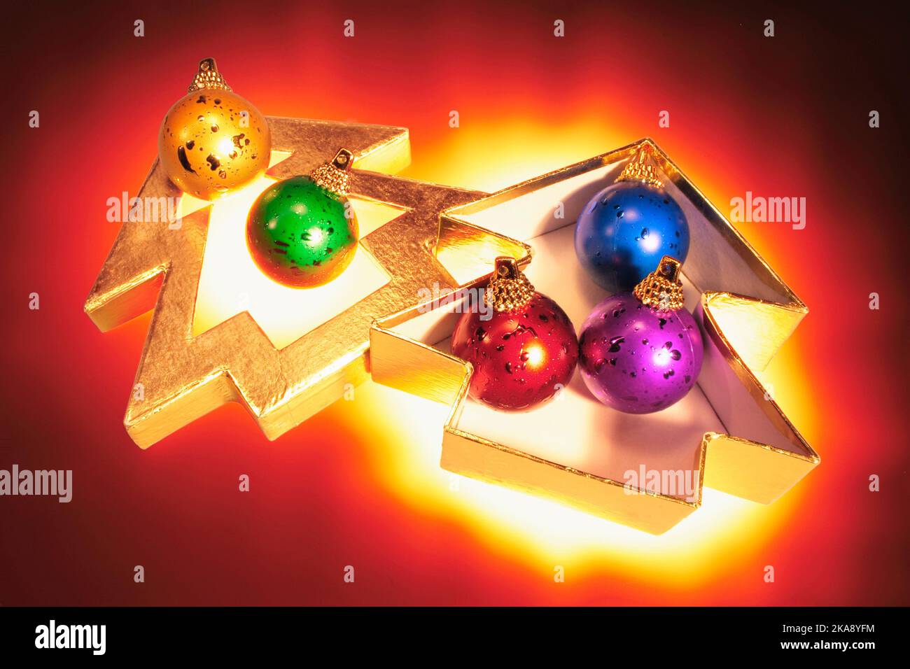 Holiday symbols christmas trees hi-res stock photography and images - Alamy