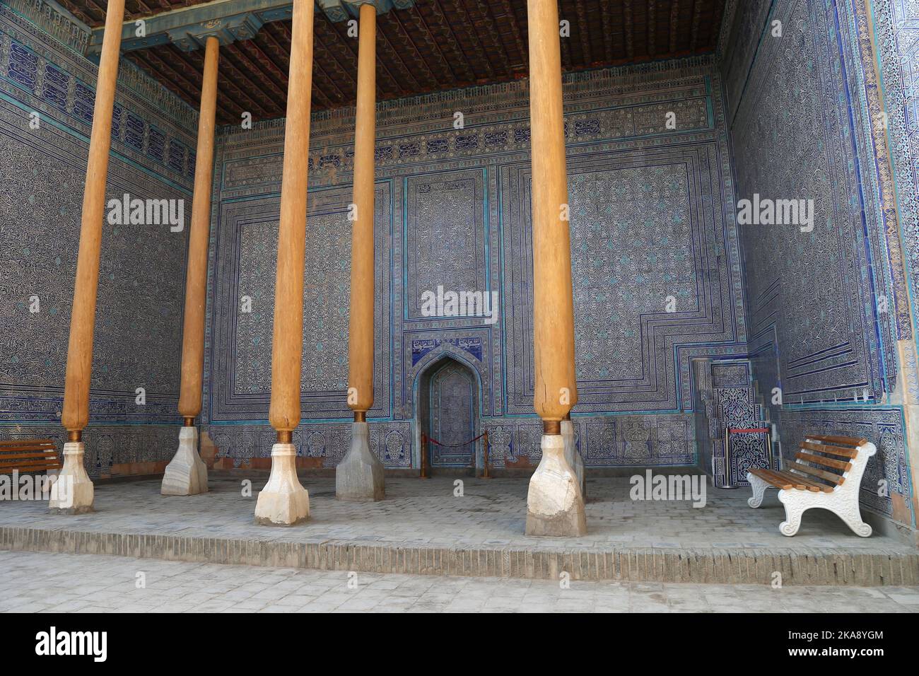 Summer Mosque, Kunya Ark Palace, Ichan Kala (Inner Fortress), Khiva ...