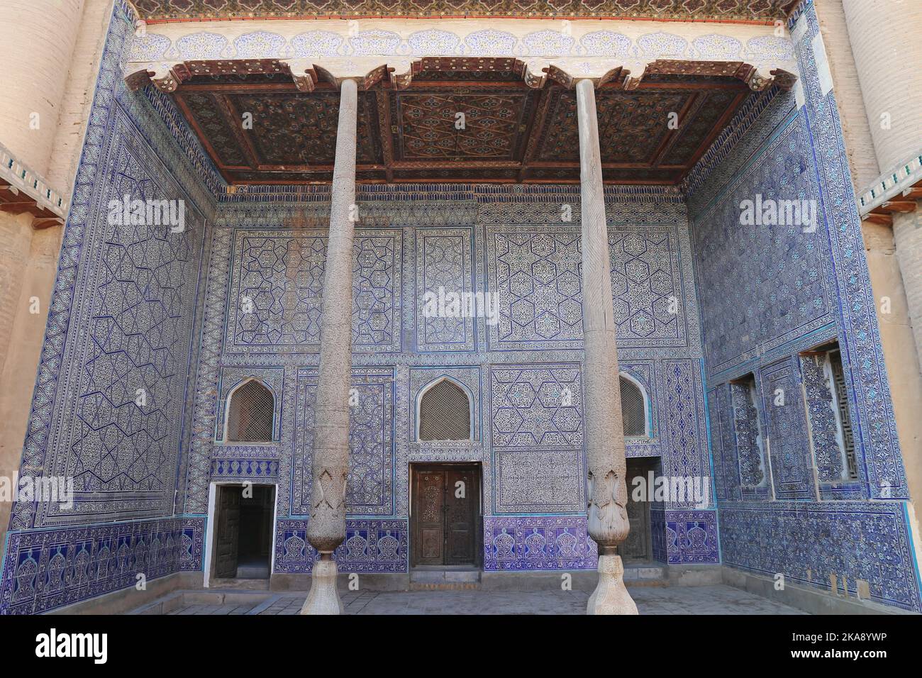 Kurinish Khana (Reception Courtyard), Kunya Ark Palace, Ichan Kala ...