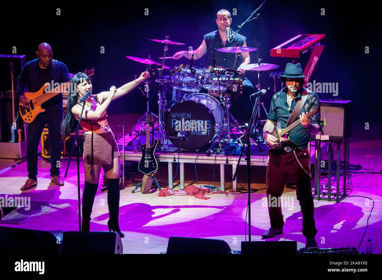 When rivers meet band hi-res stock photography and images - Alamy