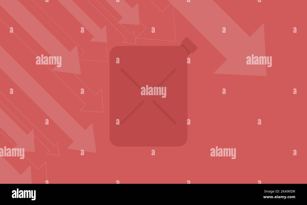 Fuel price drop icon. The concept of crisis in the world Stock Vector ...