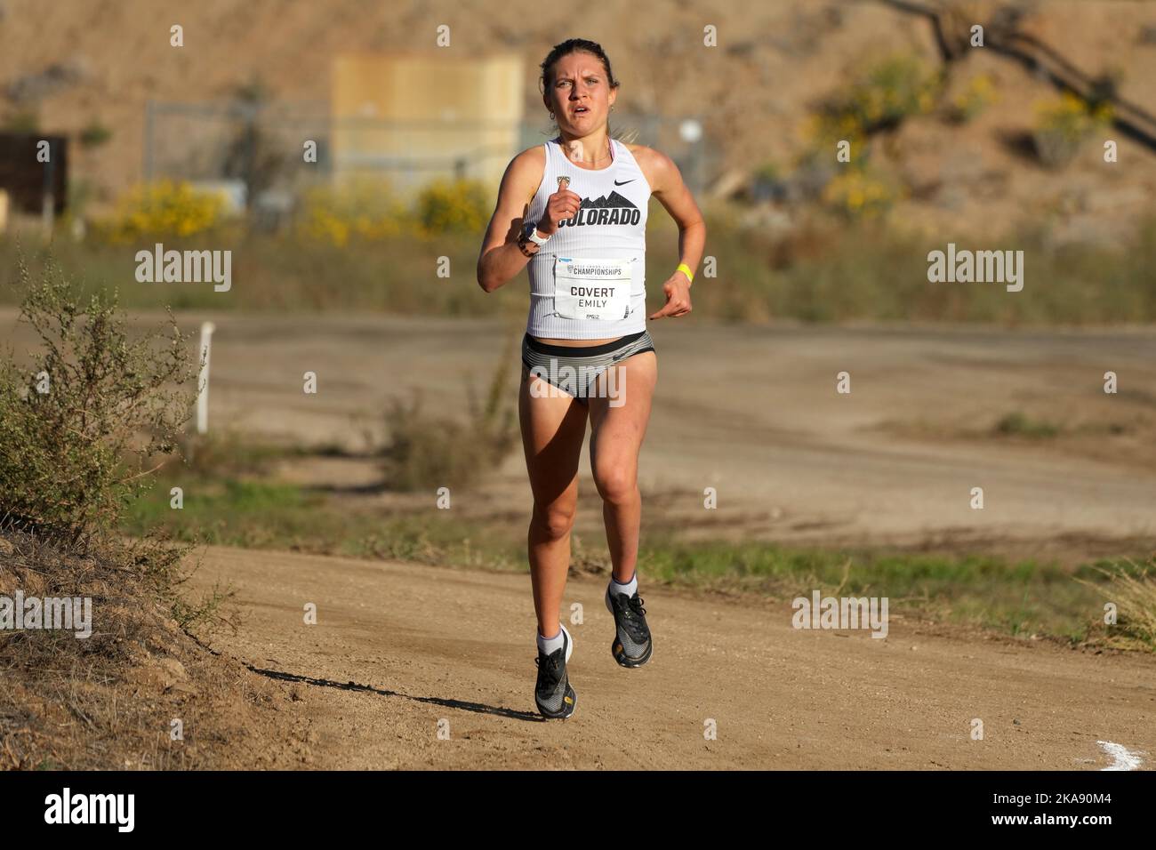 Emily Covert of Colorado places third in the women's race in 19:23.8 ...
