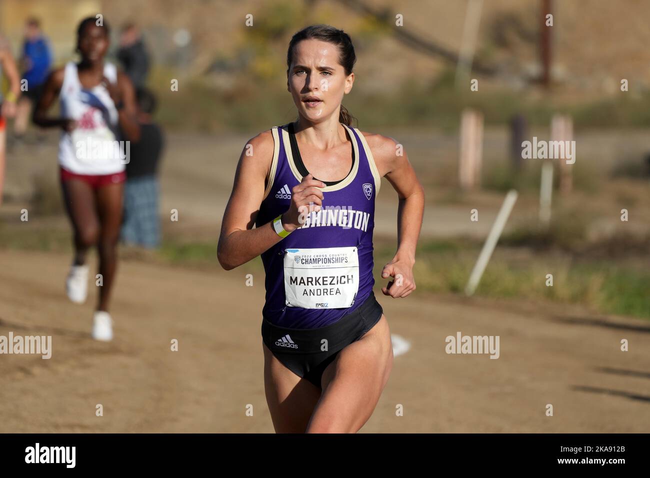Andrea Markezich of Washington places eighth in the women's race in 19: ...