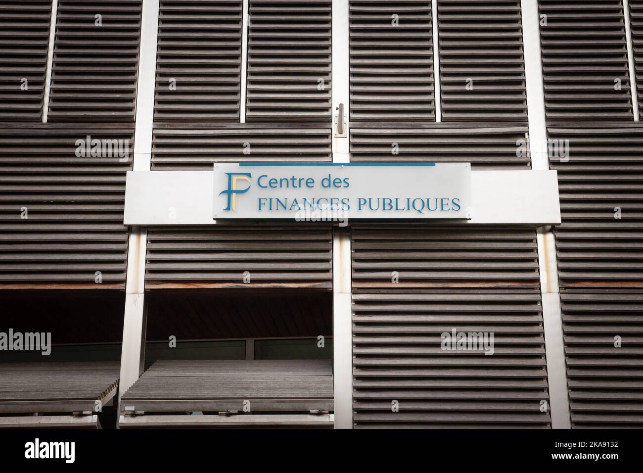 LYON, FRANCE - JULY 17, 2019: e Picture of the local office of ...