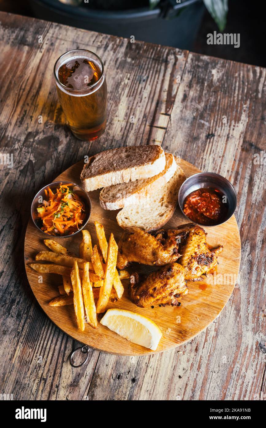 styled food photography at restaurant Stock Photo - Alamy