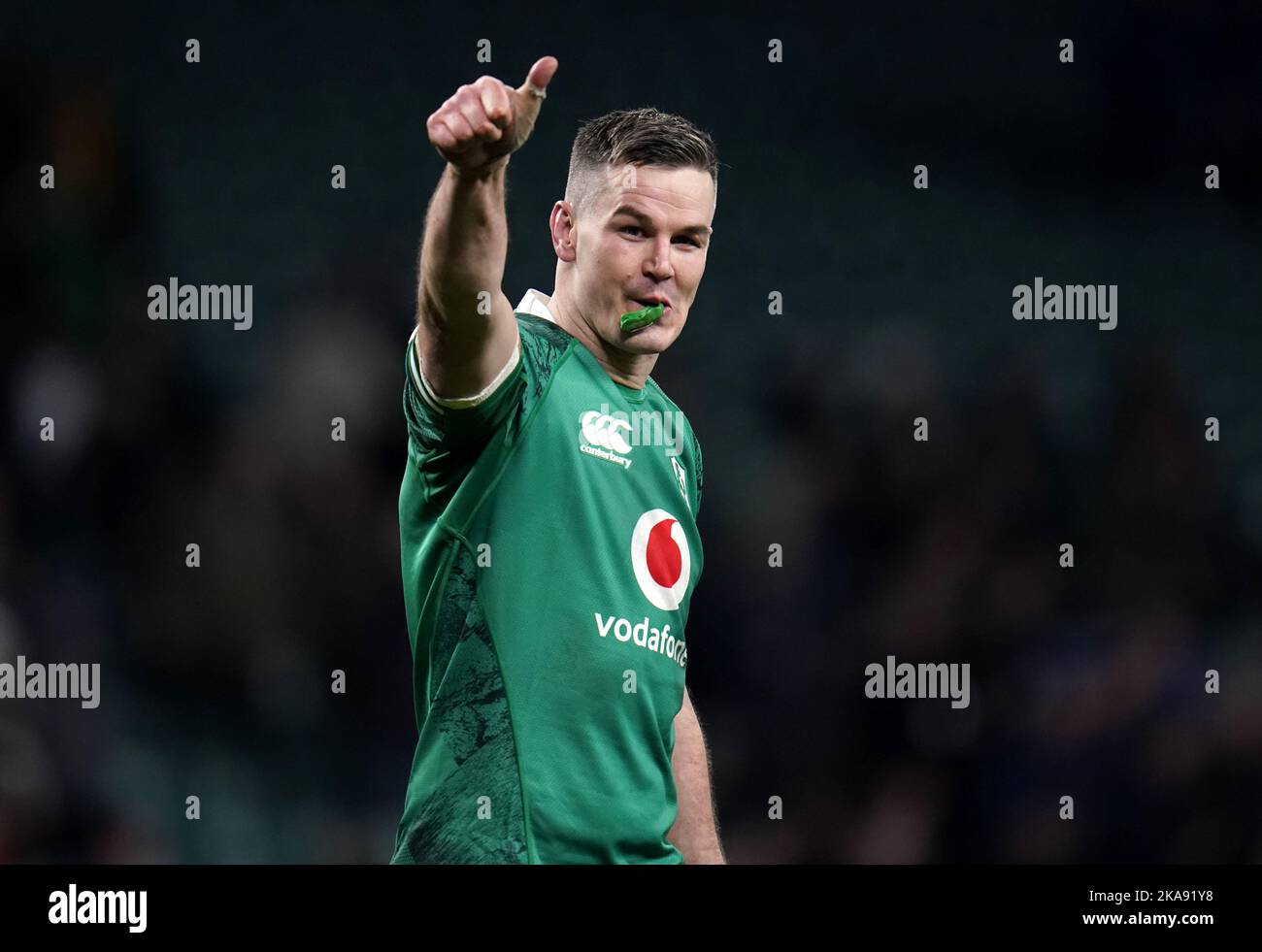 File photo dated 12-03-2022 of Johnny Sexton, who says Ireland must ...