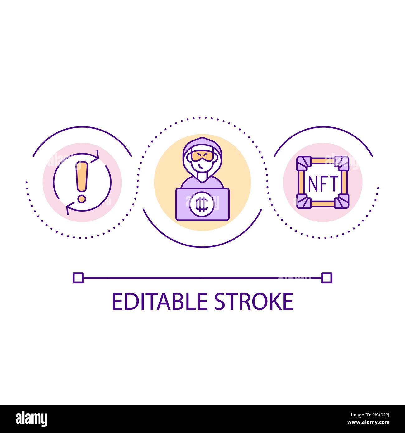 Potential attack Stock Vector Images - Alamy