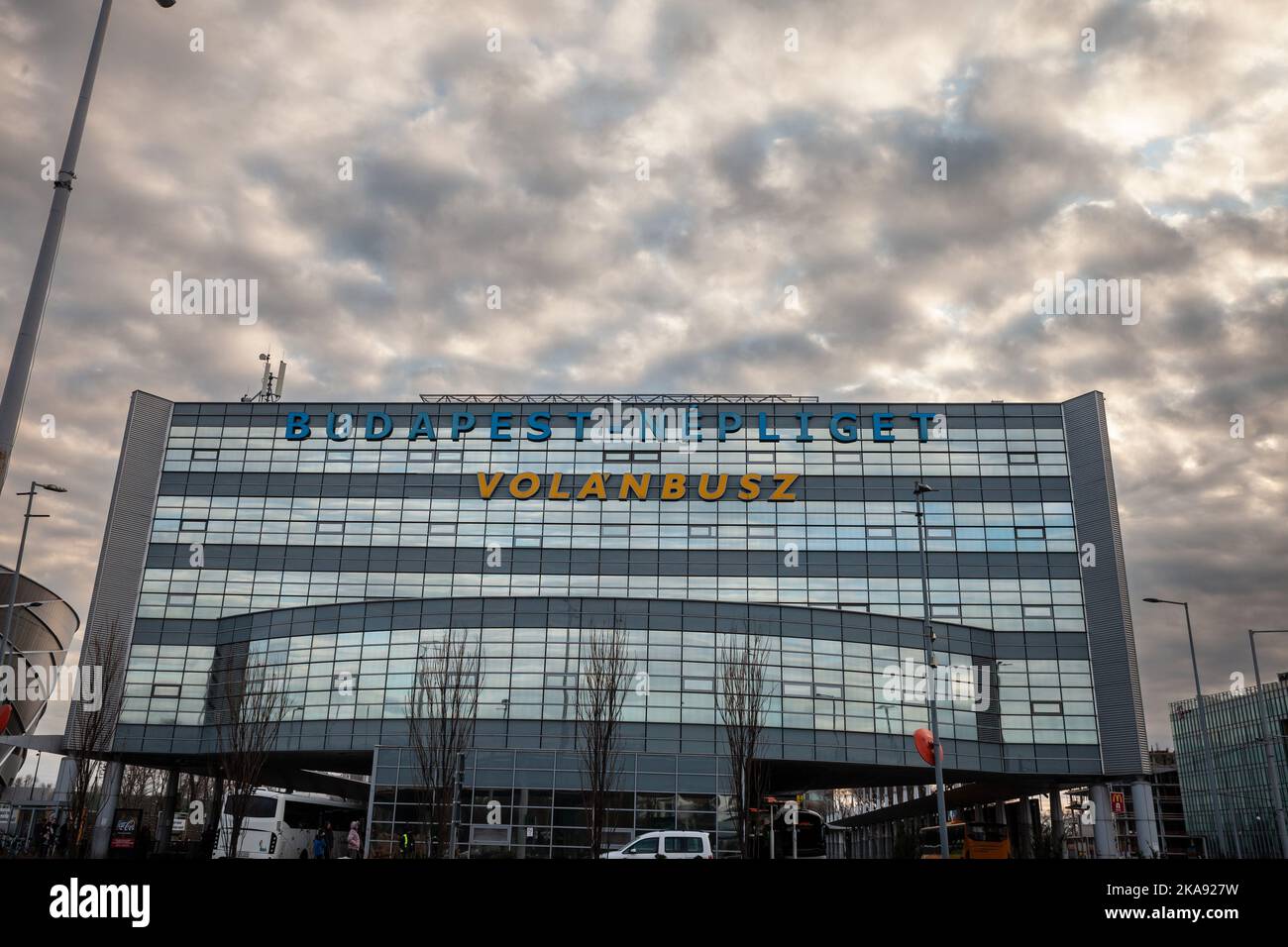 Nepliget bus station hi-res stock photography and images - Alamy