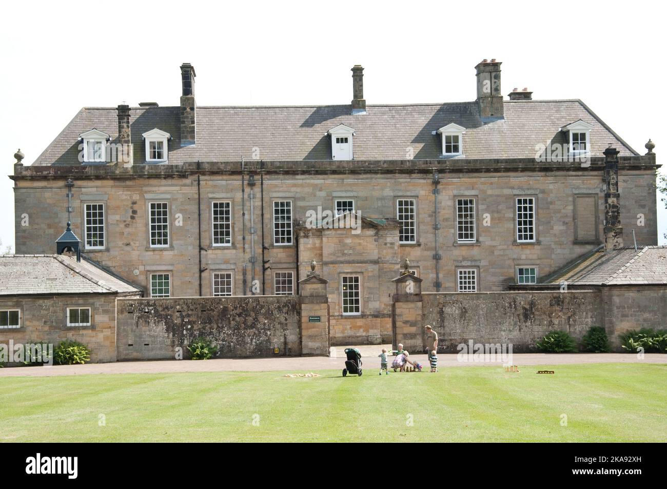 Wallington Hall was the seat of the Trevelyan Family in Northumberland ...