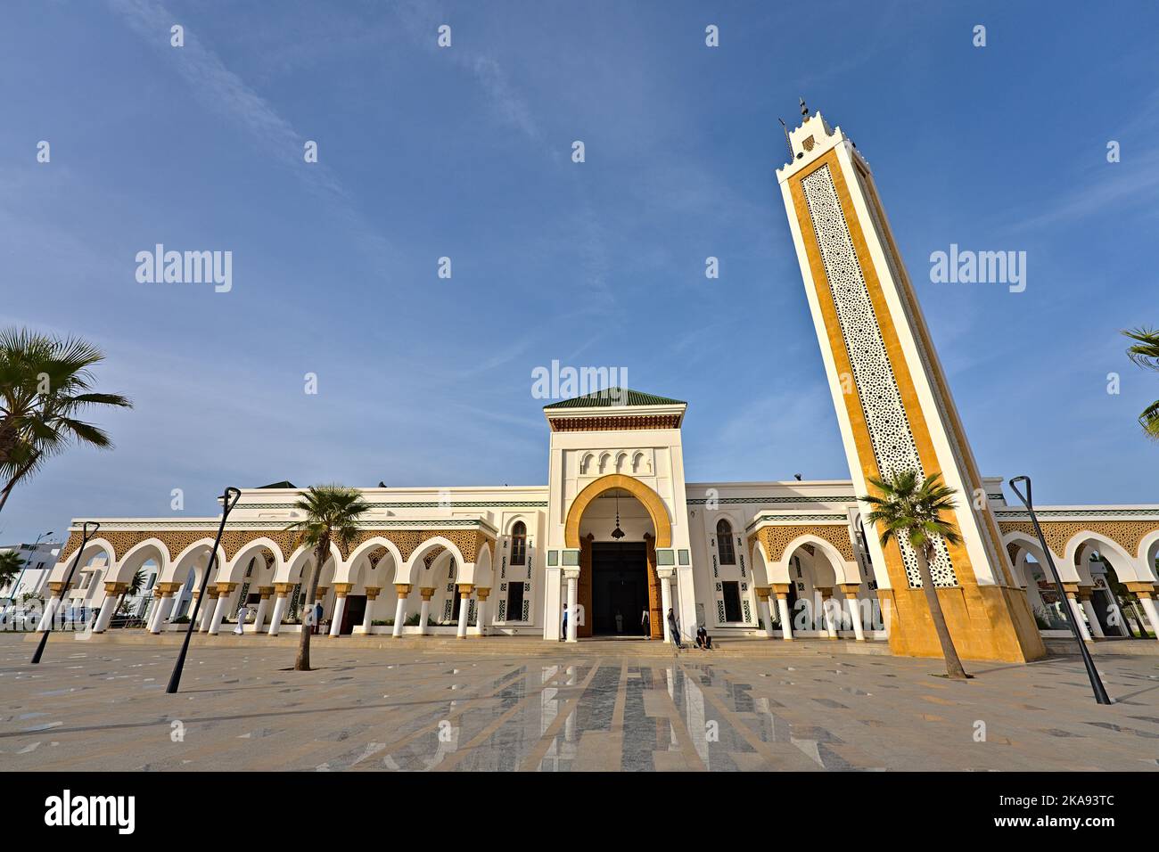 Masjid Lalla Abosh mosque in Tanger in Marocco Stock Photo - Alamy