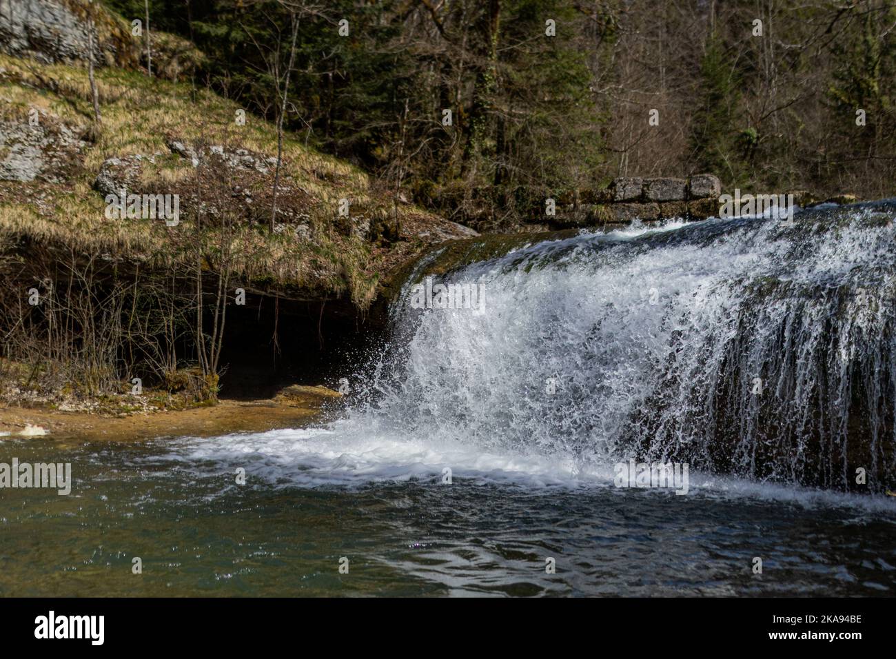 The magical view of the Harrison waterfalls Stock Photo - Alamy
