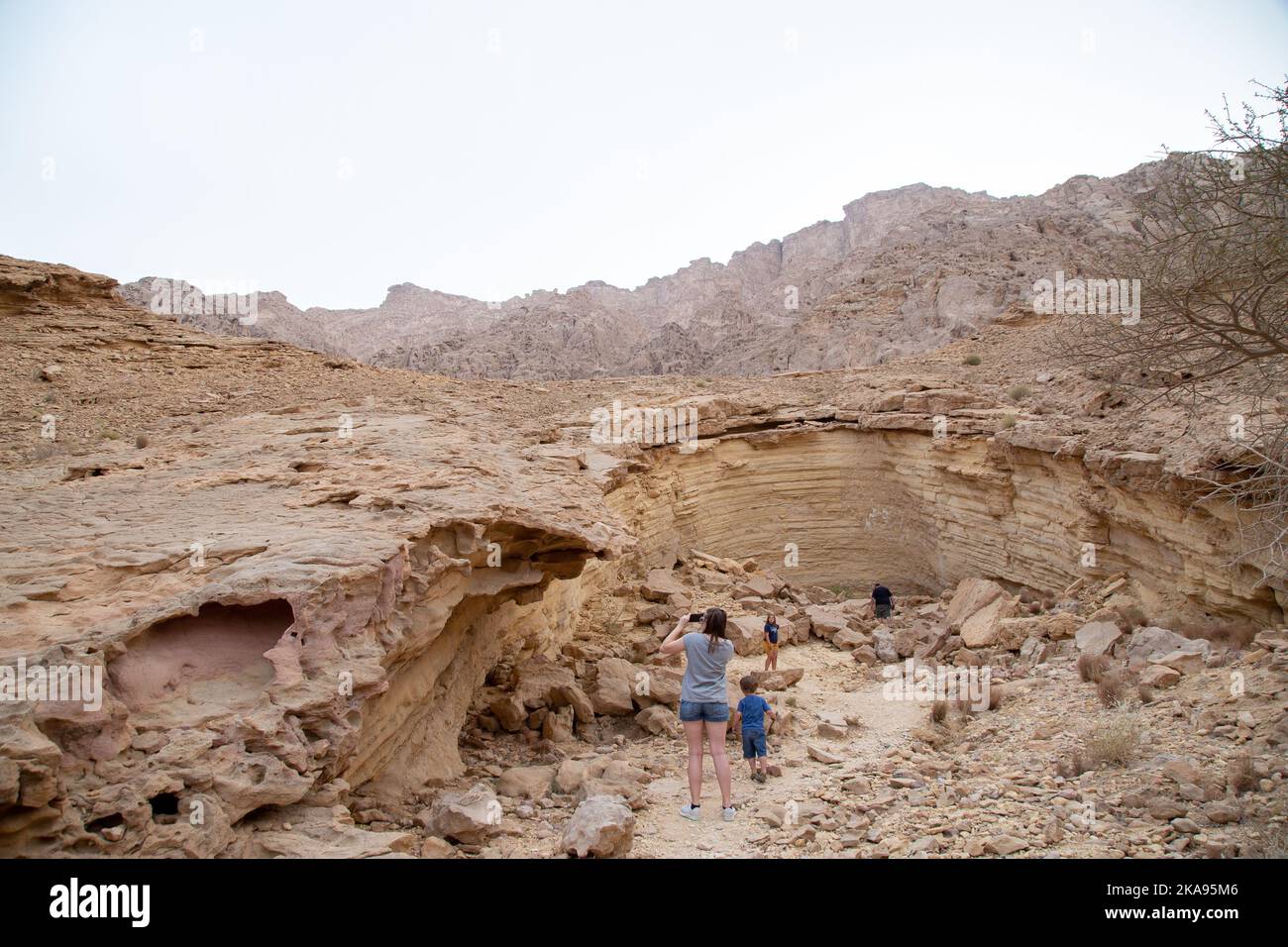 daytime hiking desert rocks dry Stock Photo - Alamy