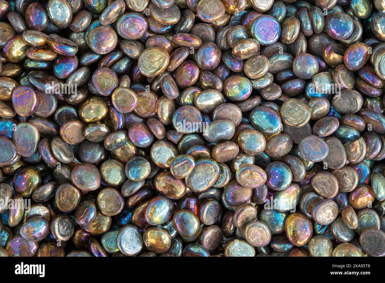 Full frame of colorful glass gemstone particles. Decorative Stone ...