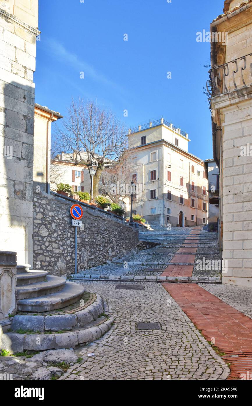 Street veroli old town in hi-res stock photography and images - Alamy