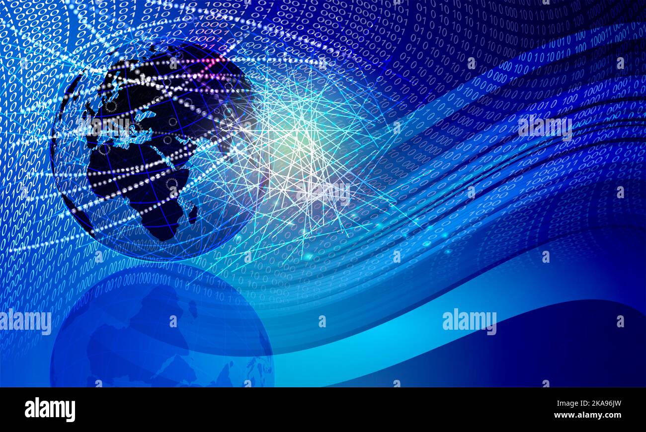 Abstract technology background Hi-tech communication concept innovation ...