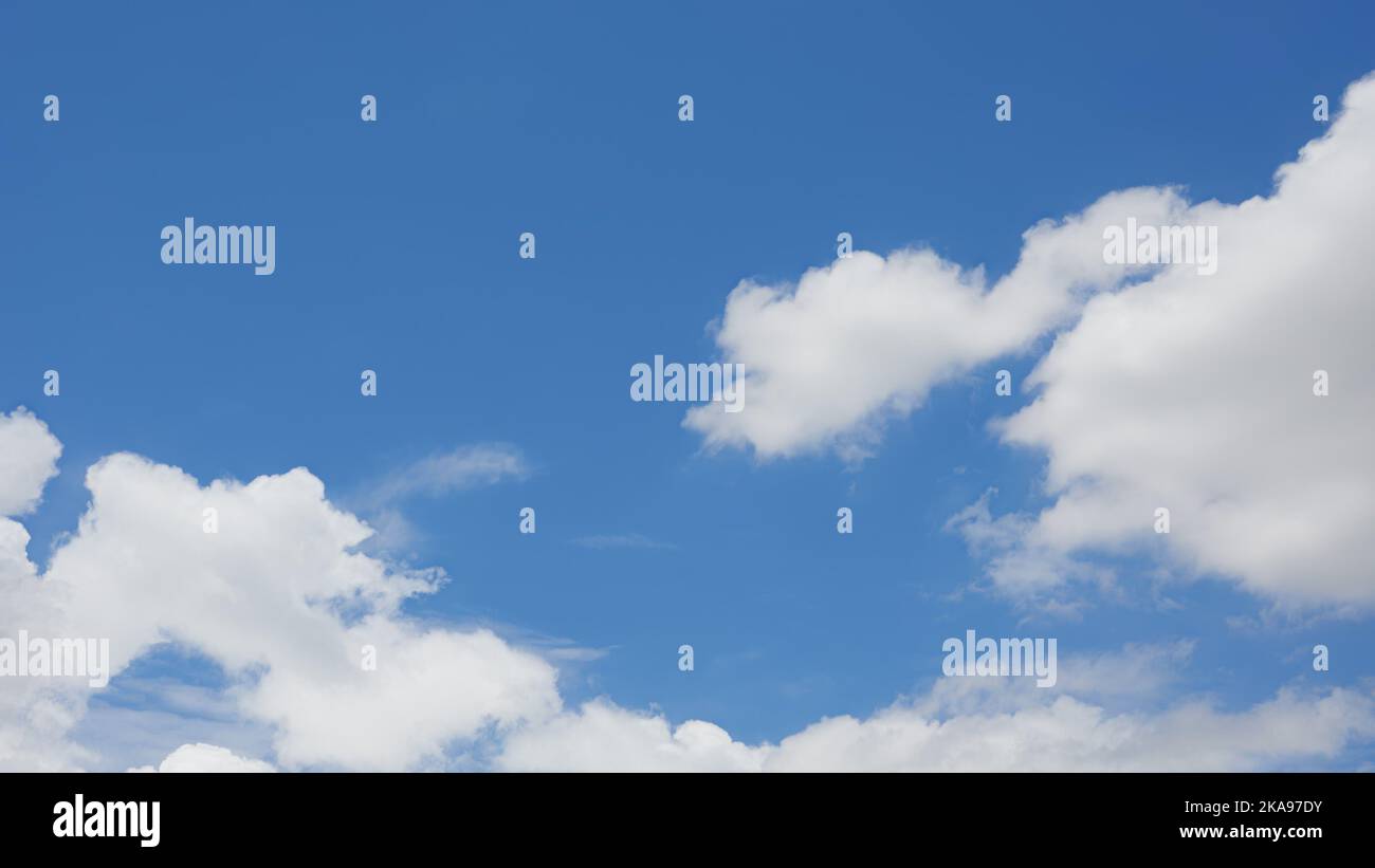 4k time lapse beautiful blue sky with clouds background.Sky clouds.Sky with clouds weather ...