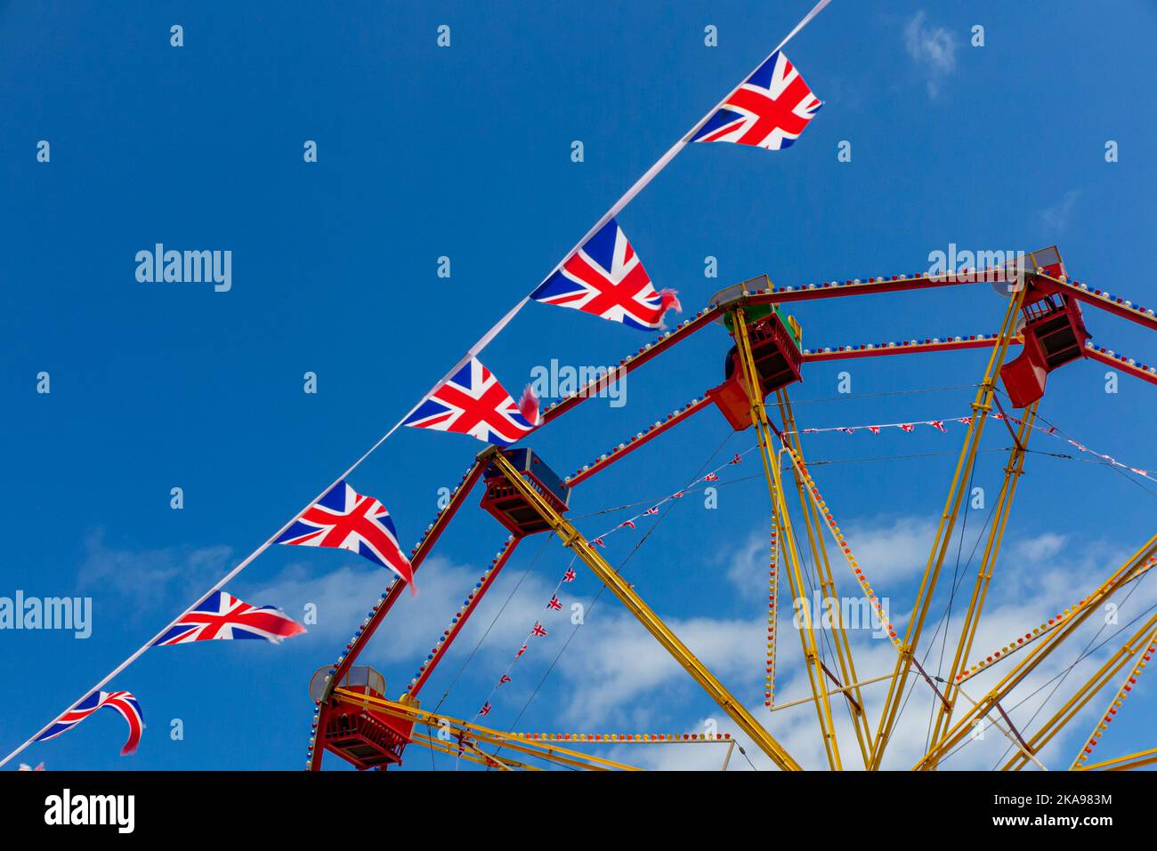 Ferris Wheel British Flag