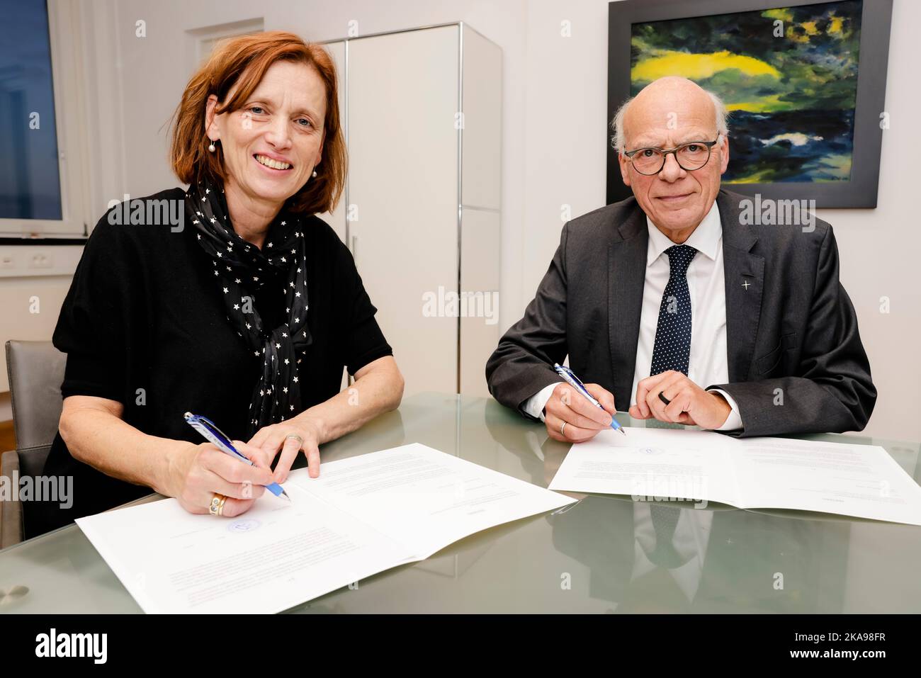 Kiel, Germany. 01st Nov, 2022. Schleswig-Holstein's Minister of Culture ...