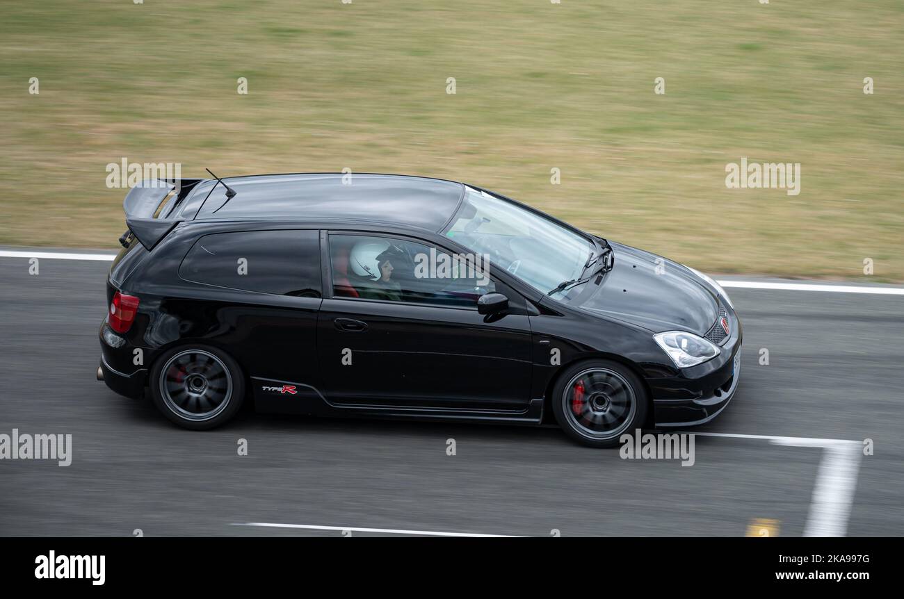 Honda Civic EP3 Type-R on the racetrack Stock Photo - Alamy