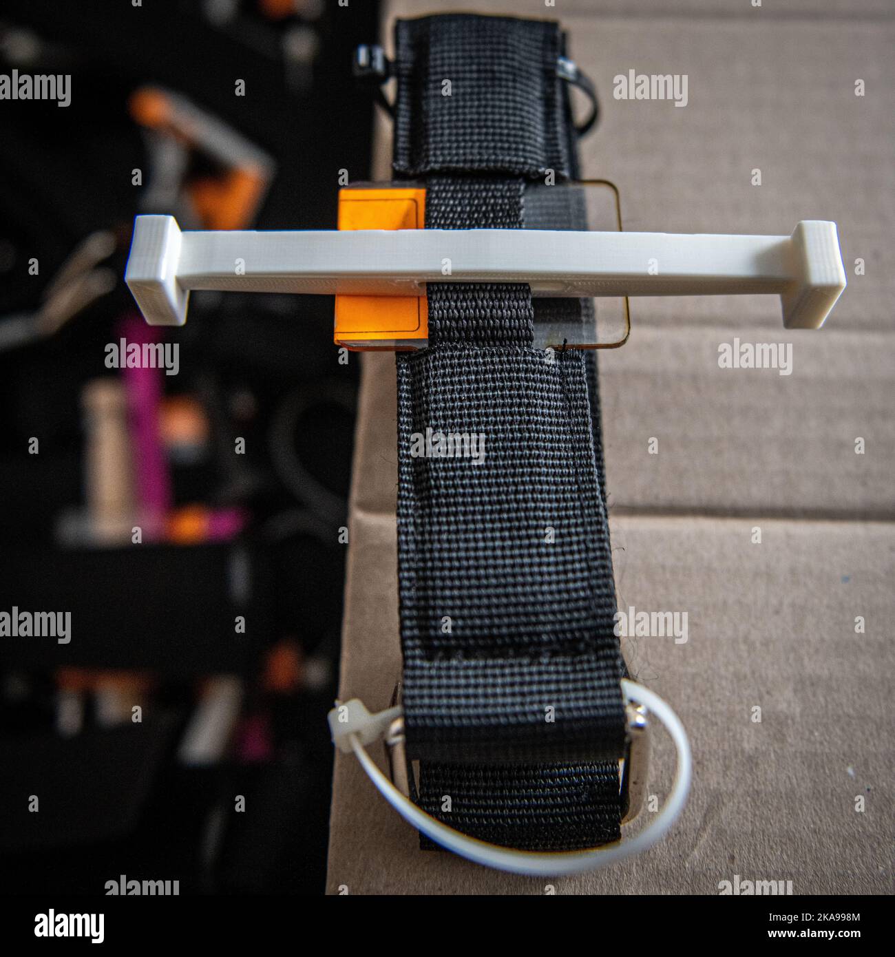 A closeup of a Tourniquet, one of the most valuable and required tool ...