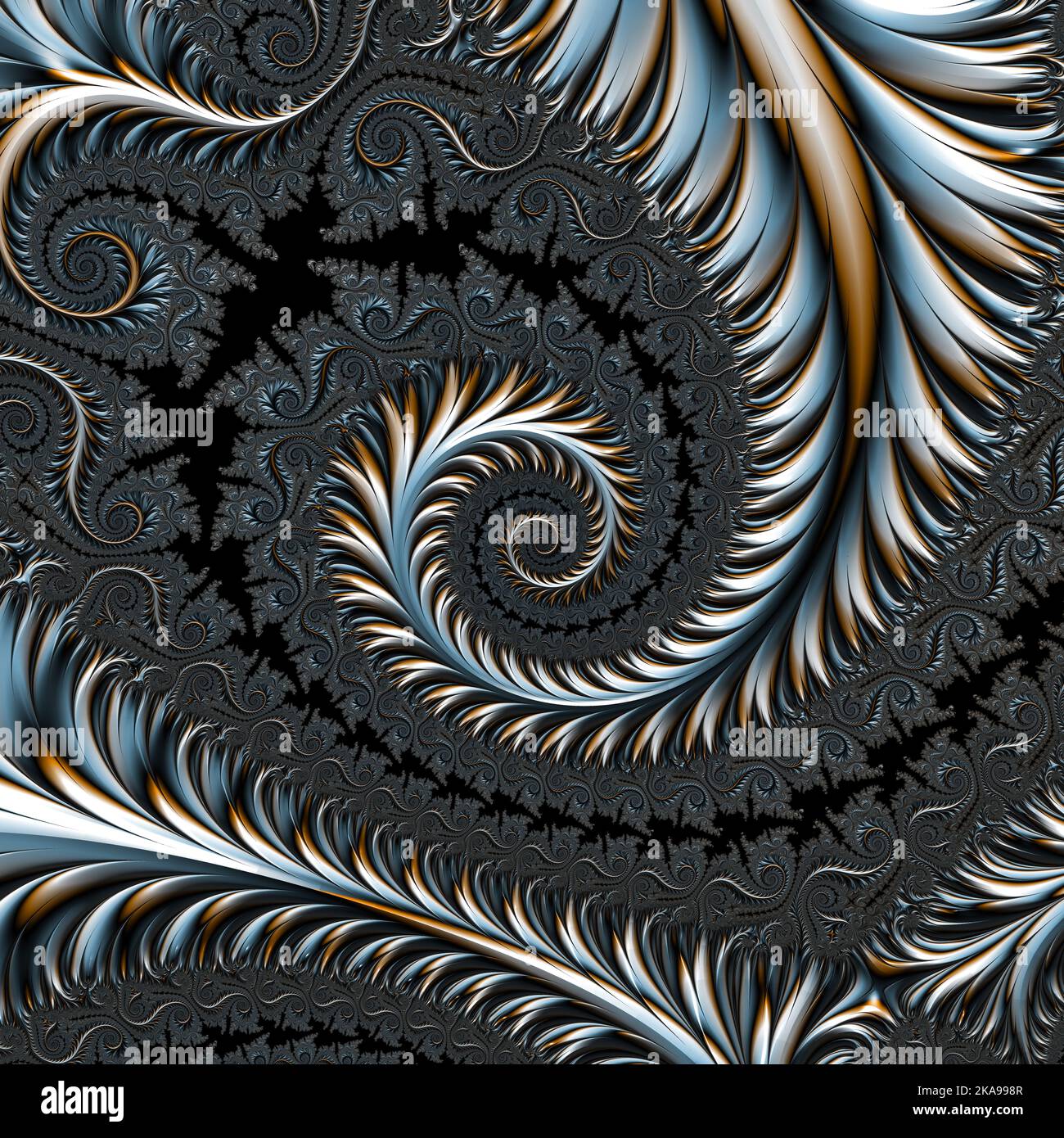 Take a look in the nice infinity of computer rendered visual art fractals - abstract design ...