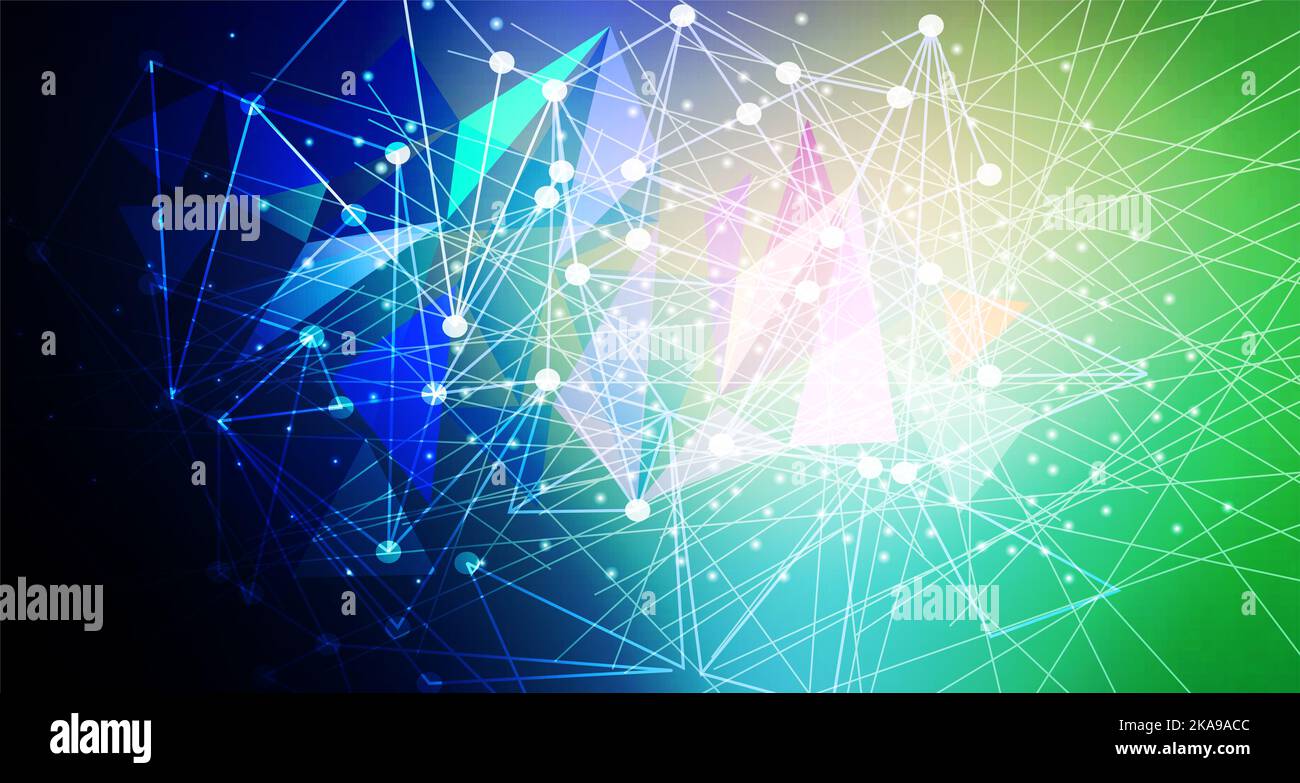 An abstract technology banner background made of a computer circuit ...