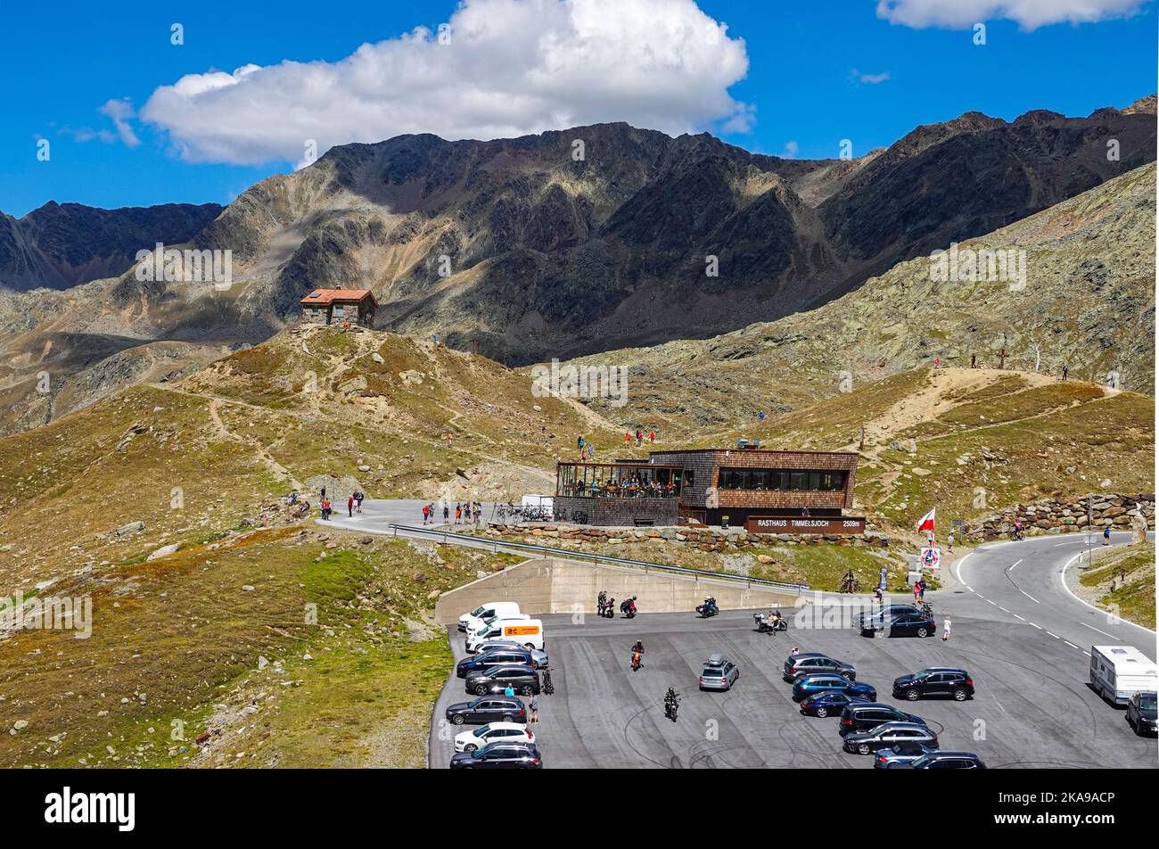 Timmelsjoch Pass on the landscape, timmelsjoch, mountain, mountain pass ...