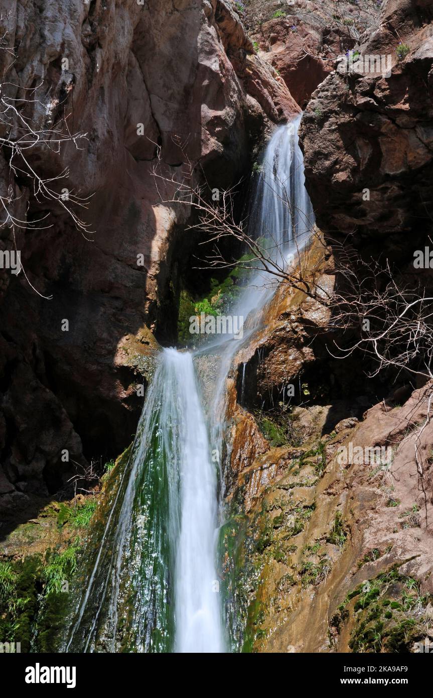Located in Ankara, Turkey, Sogukkuyu Waterfall is located in a natural ...